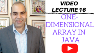 Single dimensional array in Java: Video Lecture 16 — Computing for All