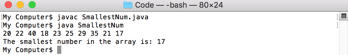 Finding the Largest and the Smallest Numbers in an Array in Java: Video ... Finding the Largest and the Smallest Numbers in an Array in Java: Video ...