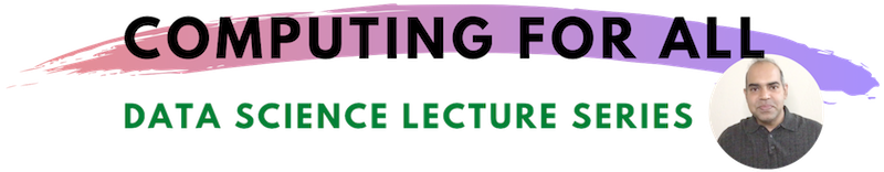 Introduction To Data Science Learn Data Science Free Computing For All